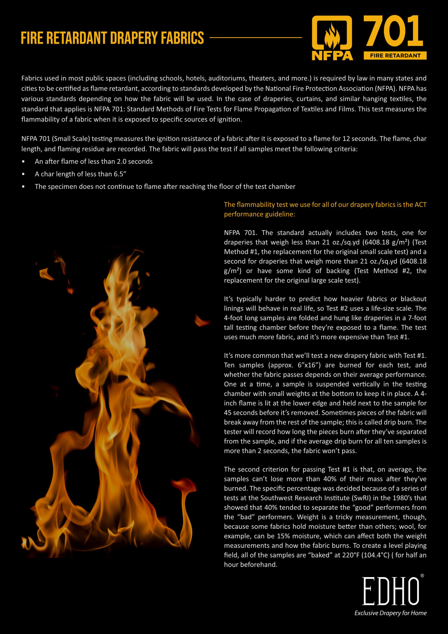 NFPA – 2 | Ateja Home Fabrics